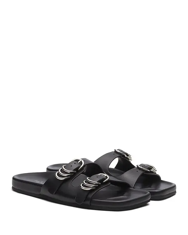 Rag & Bone Rue Leather Slide Sandals