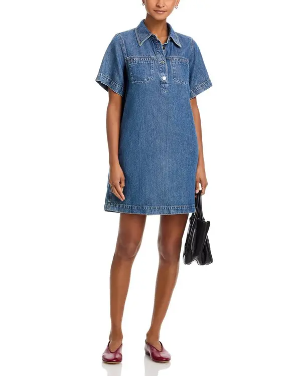 rag and bone denim shirt dress Carter Denim Dress  Augusta Twenty
