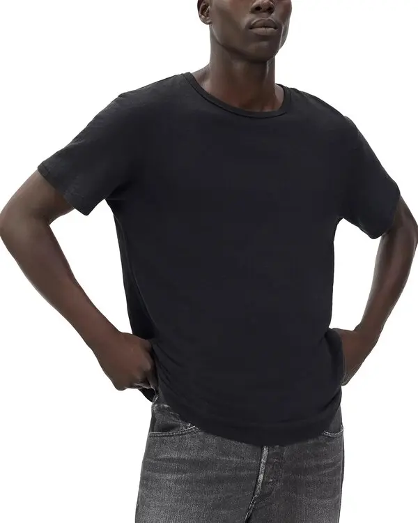 Rag & Bone 2 Pack Classic Flame Tee - Black