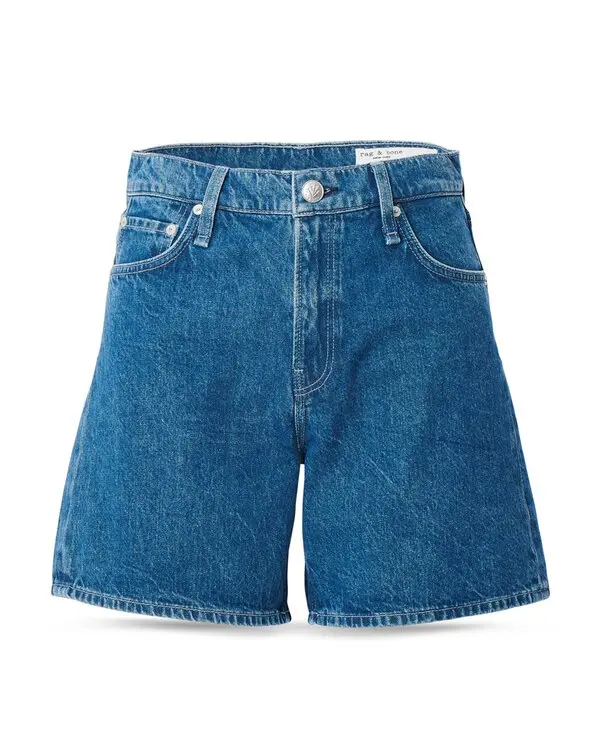 Rag & Bone Kaia Denim Shorts - Cornflower