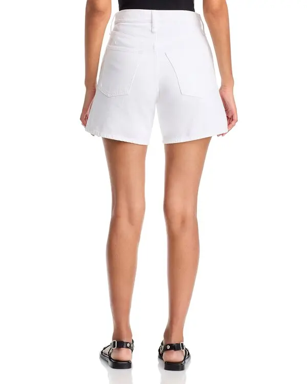 Rag & Bone Kaia High Rise Jean Shorts - White