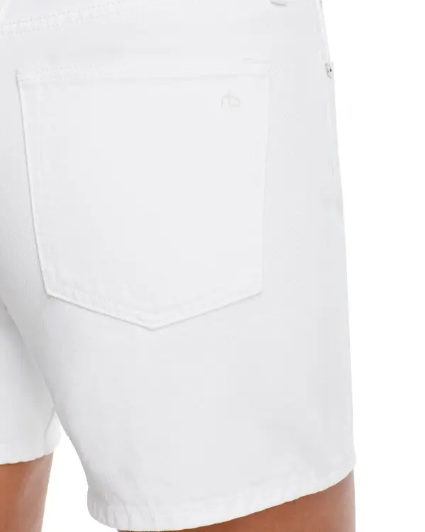 Rag & Bone Kaia High Rise Jean Shorts - White