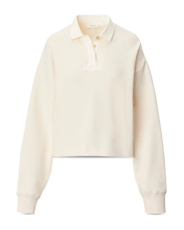 Rag & Bone Vintage Terry Oversized Sweatshirt - Sand