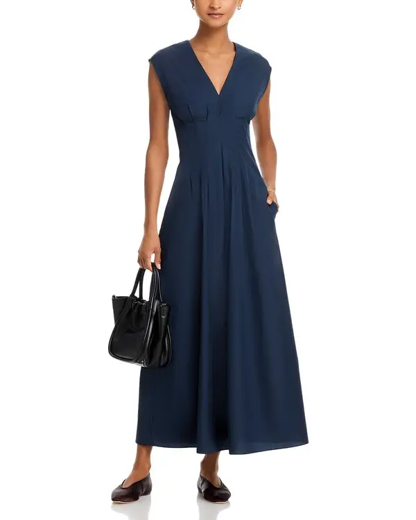 Rag & Bone Ines Poplin Maxi Dress