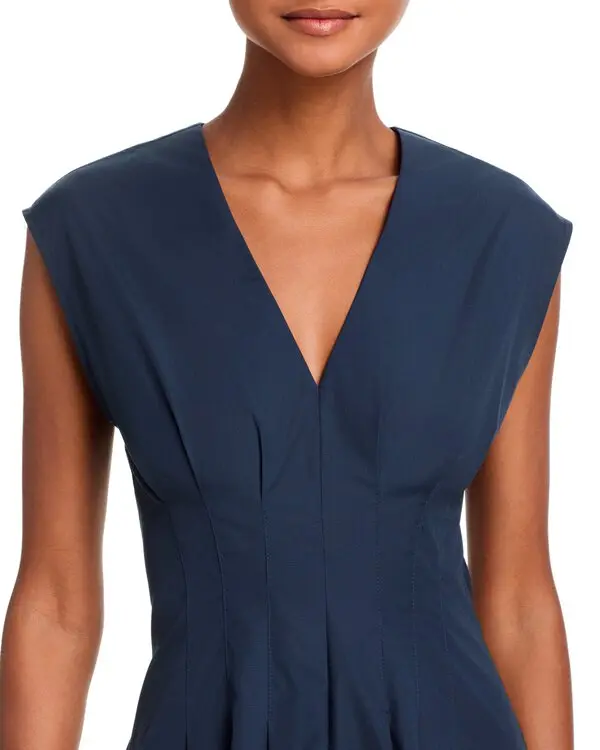 Rag & Bone Ines Poplin Midi Dress - Salute