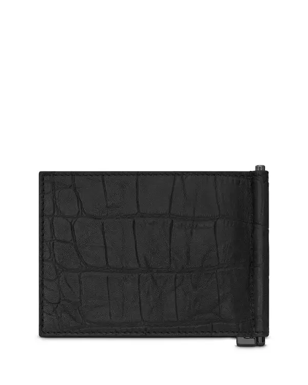 Saint Laurent Cassandre Bill Clip Wallet
