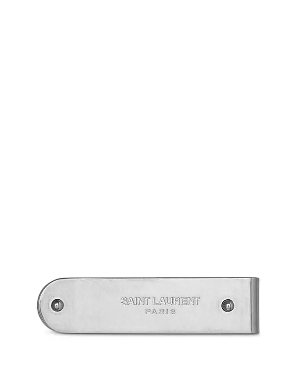 Saint Laurent Id Money Clip - Metal
