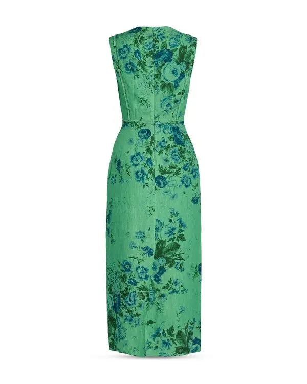 Erdem Linen Midi Dress