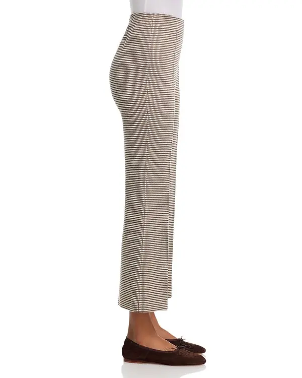Rag & Bone Irina Kick Flare Pants - Brown Grid