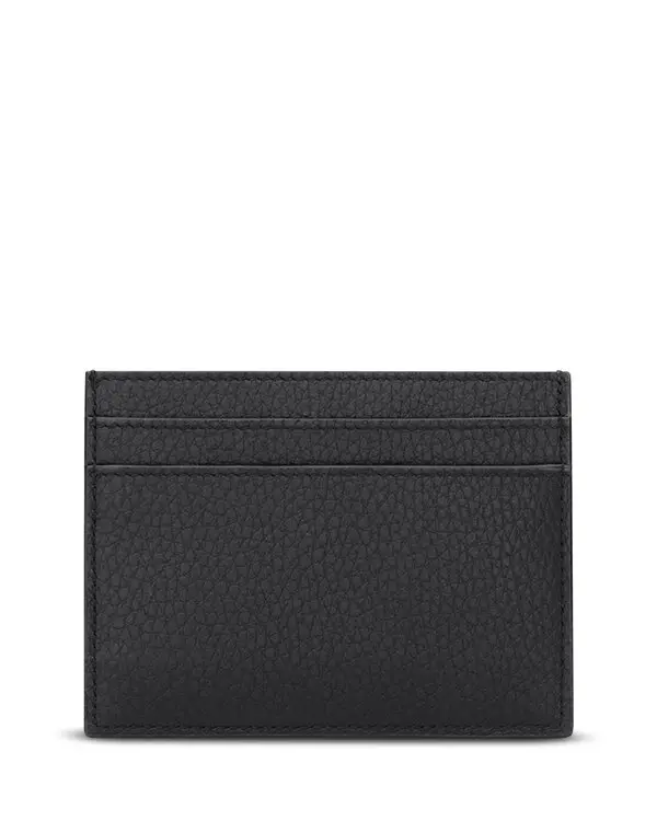 Saint Laurent Tiny Cassandre Card Case - Midnight Blue