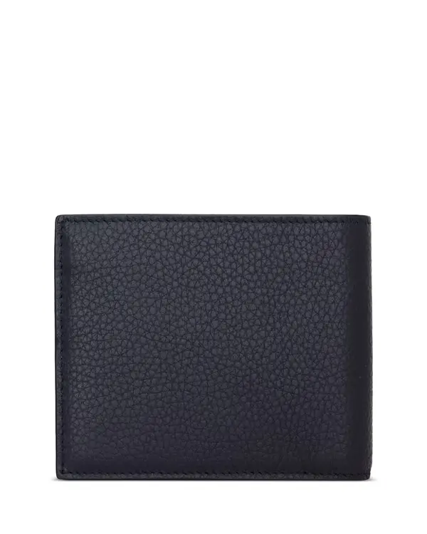 Saint Laurent Tiny Cassandre East/west Wallet - Midnight Blue