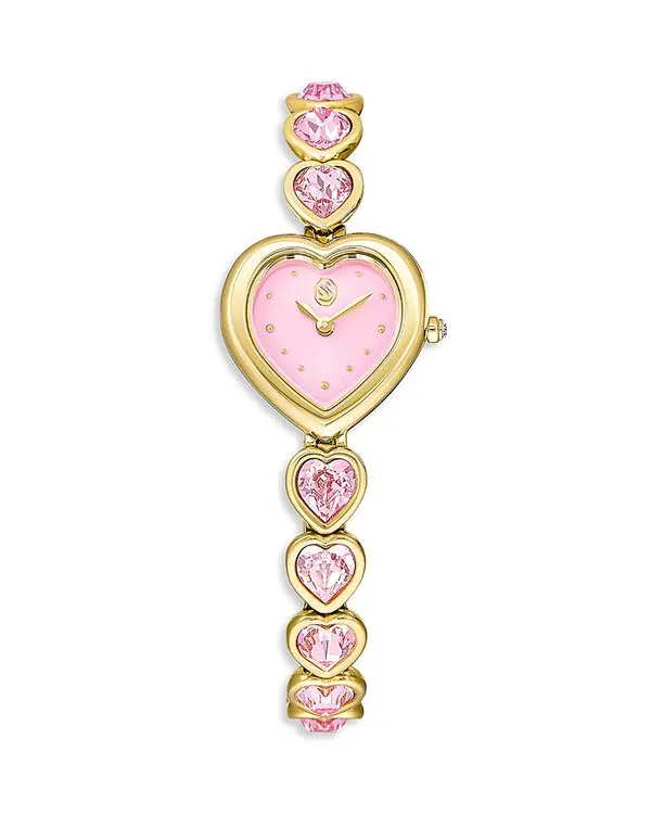 SWAROVSKI Idyllia Heart Watch, 22mm - Pink