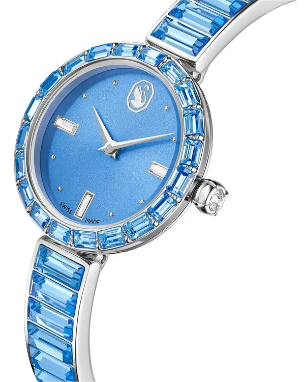 SWAROVSKI Matrix Bangle Watch, 25mm - Blue