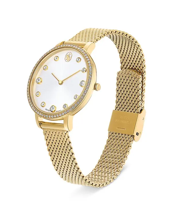 SWAROVSKI Clarica 35mm Watch - Gold