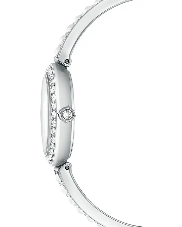 SWAROVSKI Matrix Pearl Bangle Watch, 26mm - Silver