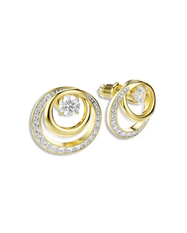 SWAROVSKI Hyperbola Stud Earrings - Gold