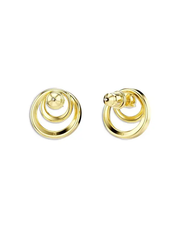 SWAROVSKI Hyperbola Stud Earrings - Gold