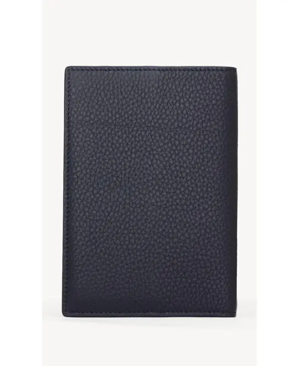 Saint Laurent Tiny Cassandre Passport Case - Midnight Blue