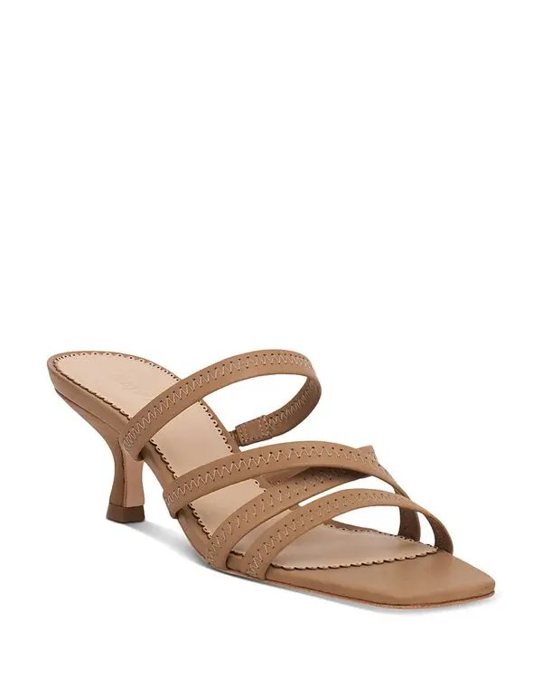 Cinq À Sept Dana Strappy Heeled Sandals - Brown Sugar