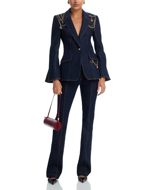 Cinq À Sept Love Token Shailene High-rise Bootcut Jeans - Indigo