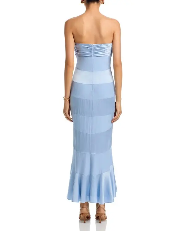Cinq À Sept Cadilyn Silk Dress - Cornflower