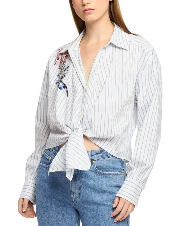 Cinq À Sept Twilight Spark Marianna Blouse - White/corn