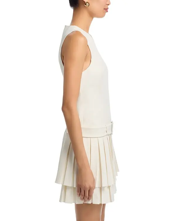 Cinq À Sept Reena Pleated Dress - Ivory