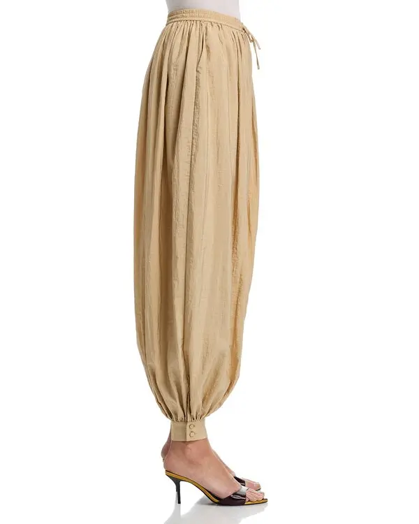 Cinq À Sept Tumbled Woven Verne Pants - Khaki