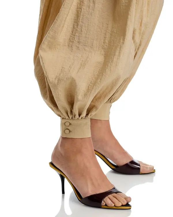 Cinq À Sept Tumbled Woven Verne Pants - Khaki
