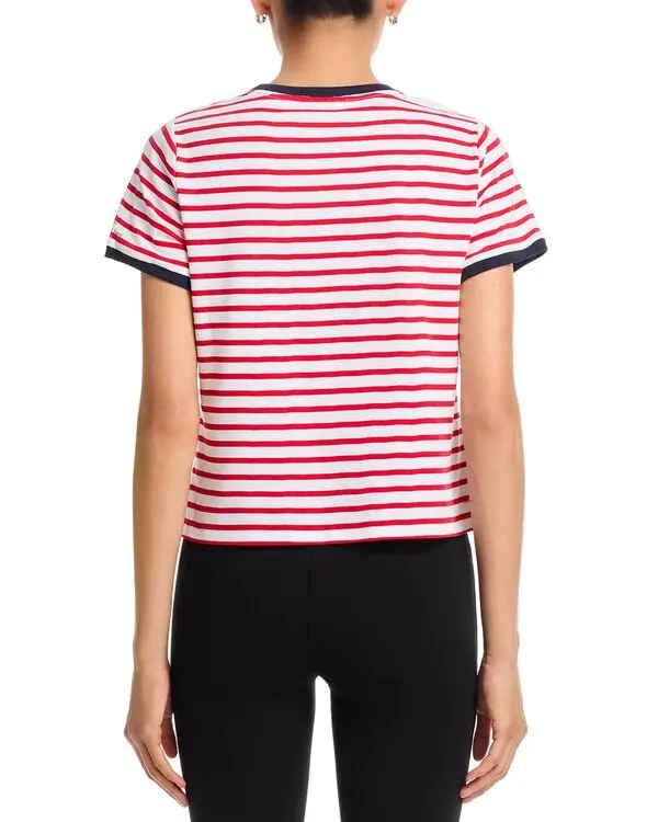 Cinq À Sept Mon Amour Striped Tee