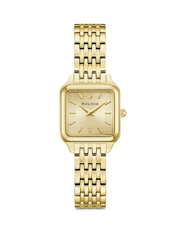 Bulova Sutton 23mm Watch - Gold/white