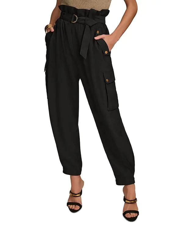 Donna Karan New York Cargo Paperbag Trousers
