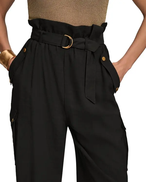 Donna Karan New York Cargo Paperbag Trousers