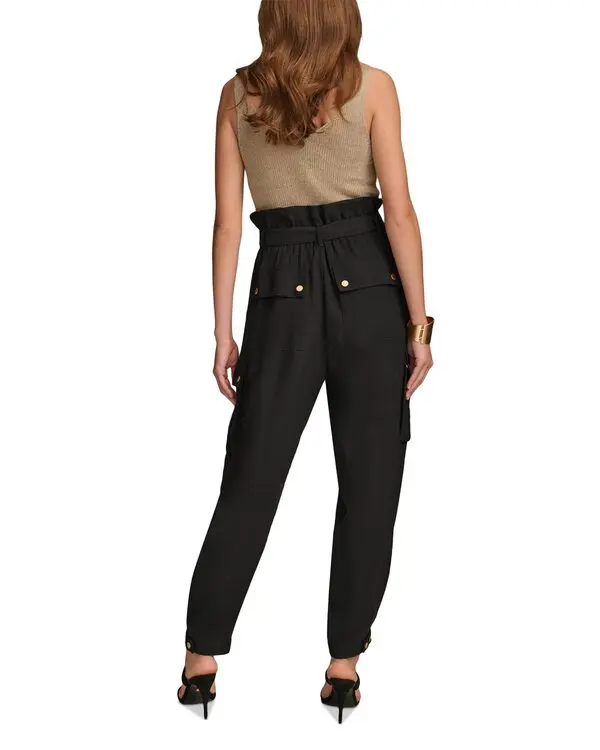 Donna Karan New York Cargo Paperbag Trousers