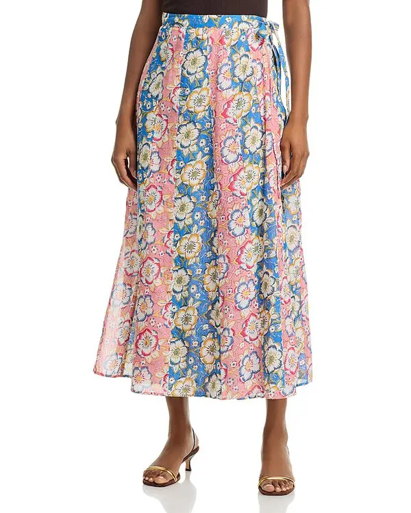 Velvet By Graham & Spencer Nicolette Floral Skirt - Multi