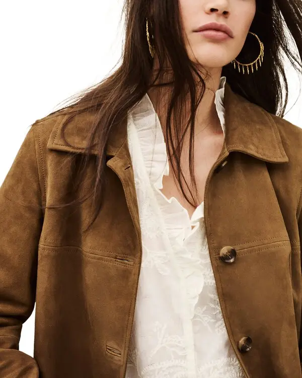 Ba&sh Mario Leather Jacket