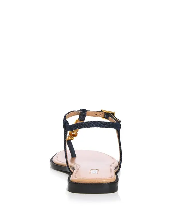 NODALETO Embellished Strappy Sandals