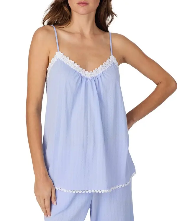 Eileen West Camisole & Capri Pants Pajama Set - Solid Lilac