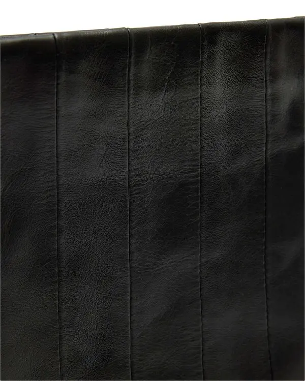 ALLSAINTS Bettina Small Panel Leather Clutch