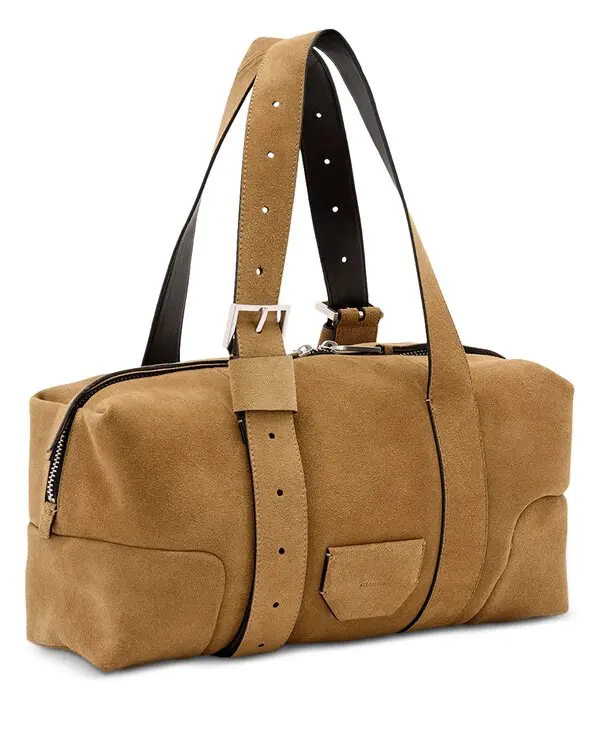 ALLSAINTS Ares Suede Shoulder Bag
