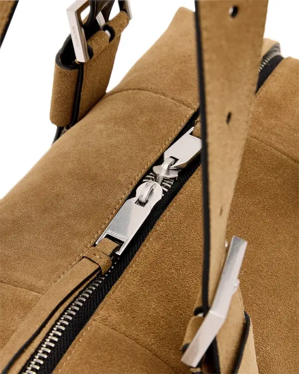 ALLSAINTS Ares Suede Shoulder Bag