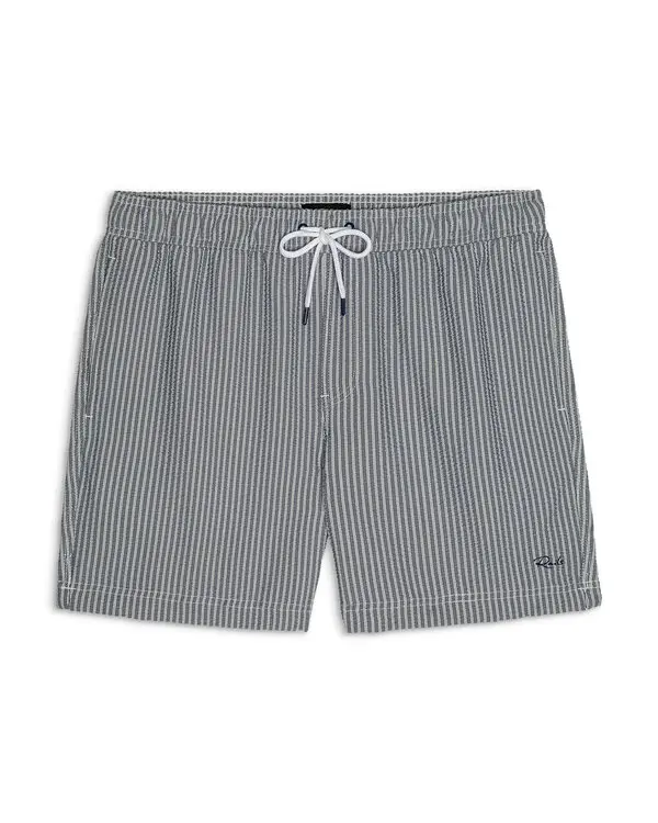 Rails La Brea 6" Swim Shorts - Navy Deck Stripe