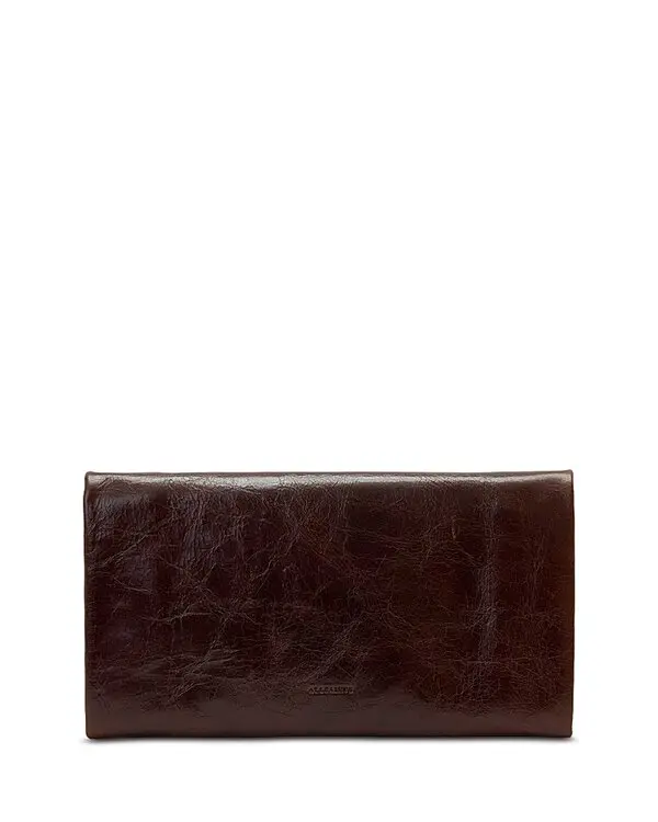 ALLSAINTS Harluna Medium Leather Clutch