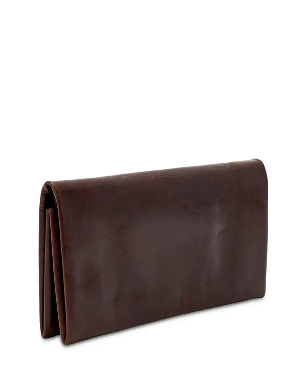 ALLSAINTS Harluna Medium Leather Clutch