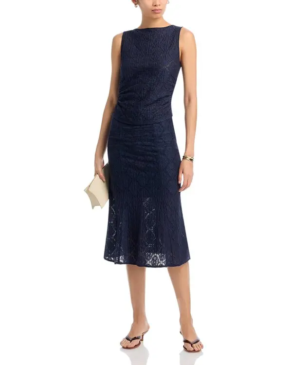 Veronica Beard Selah Tank Top - Navy