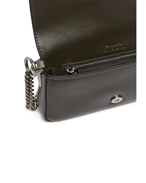 Pinko Love One Leather Crossbody - Ko