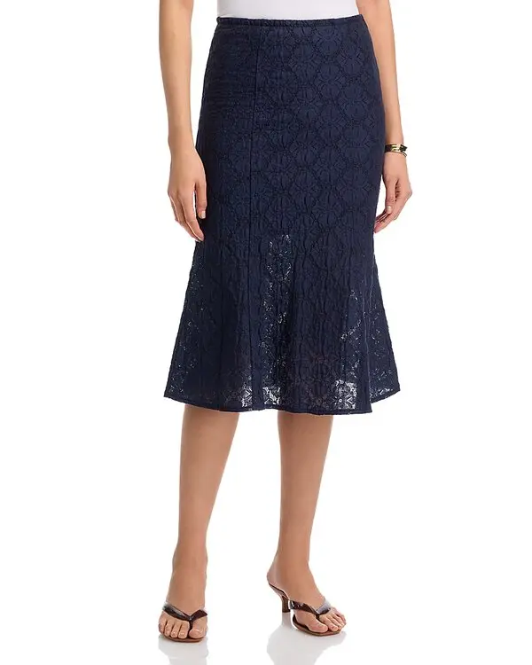 Veronica Beard Massimo Skirt - Navy