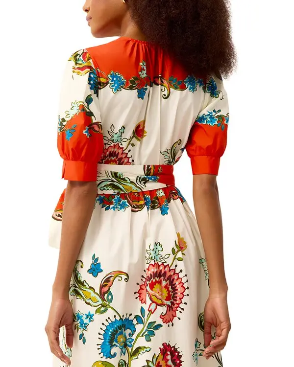 MARIE OLIVER Rita Wrap Dress - Cartagena