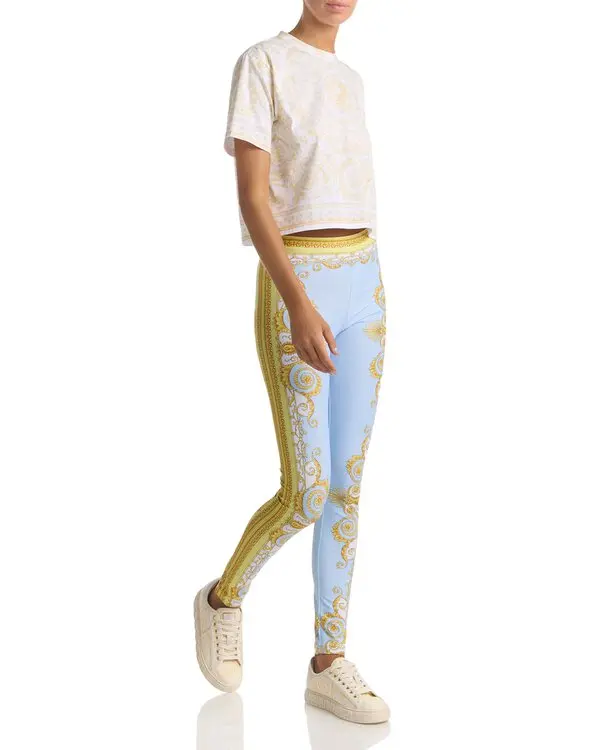 Versace Spring Barocco Leggings