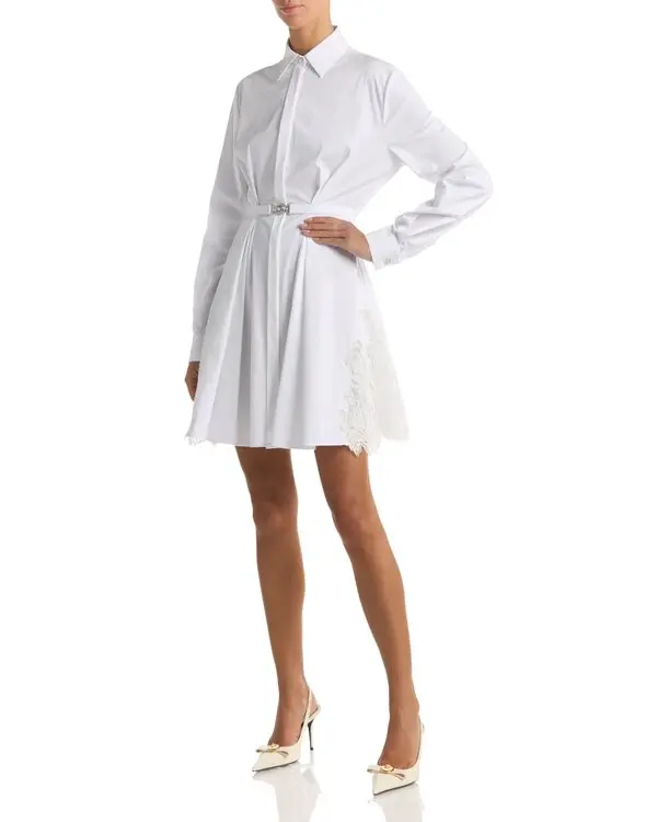 Versace Poplin Belted Shirt Dress